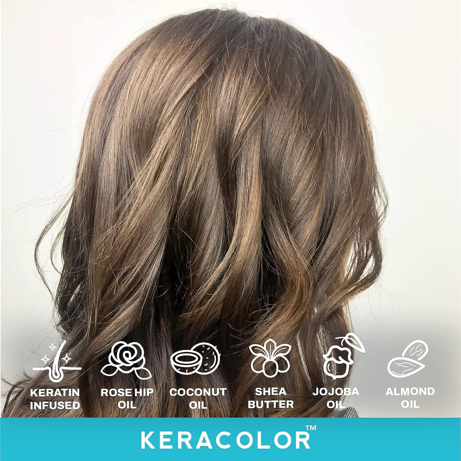 Keracolor Clenditioner Hair Dye - Mocha Semi-Permanent Color Depositing ...
