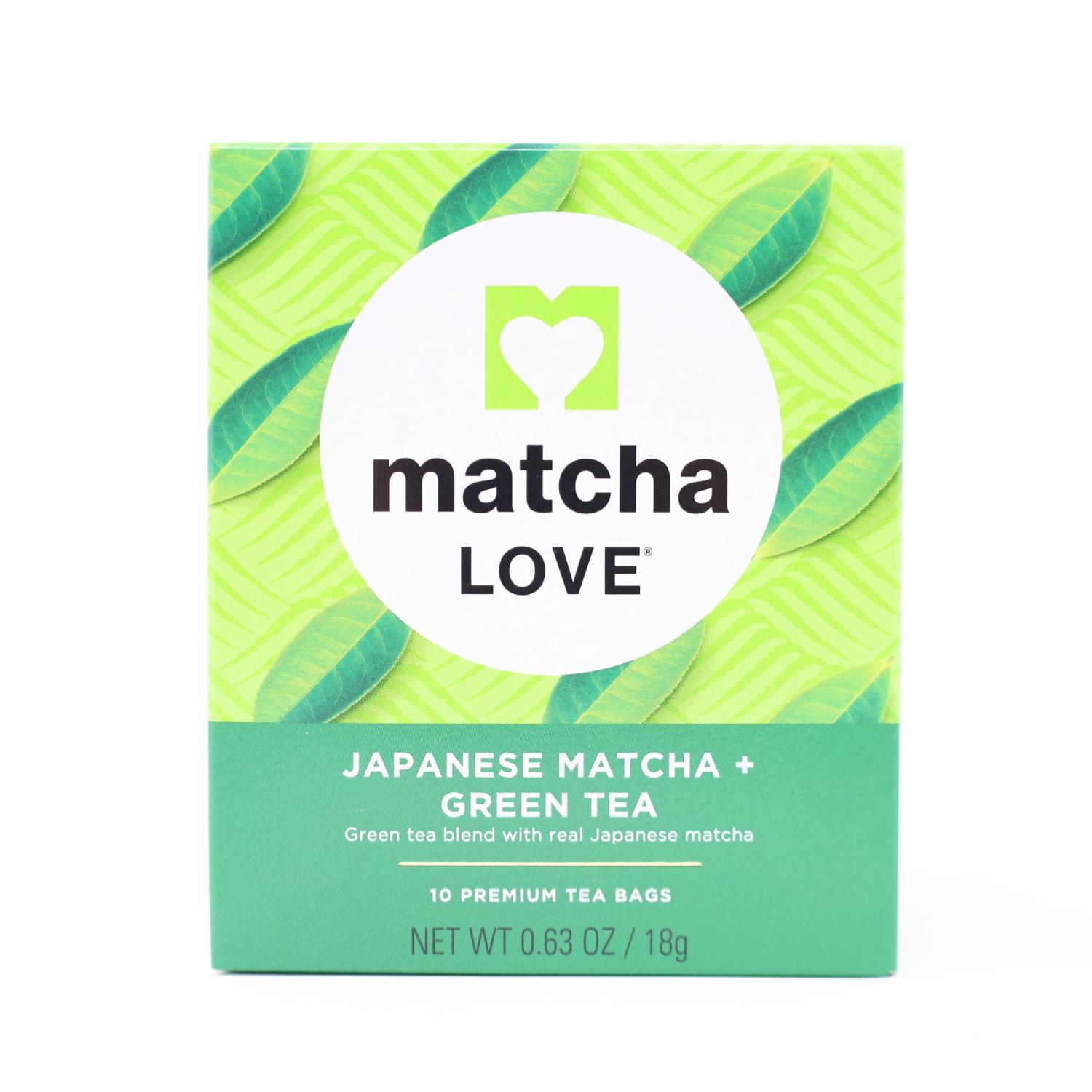 Matcha Love Japanese Green Tea | 10 Count Premium Variety