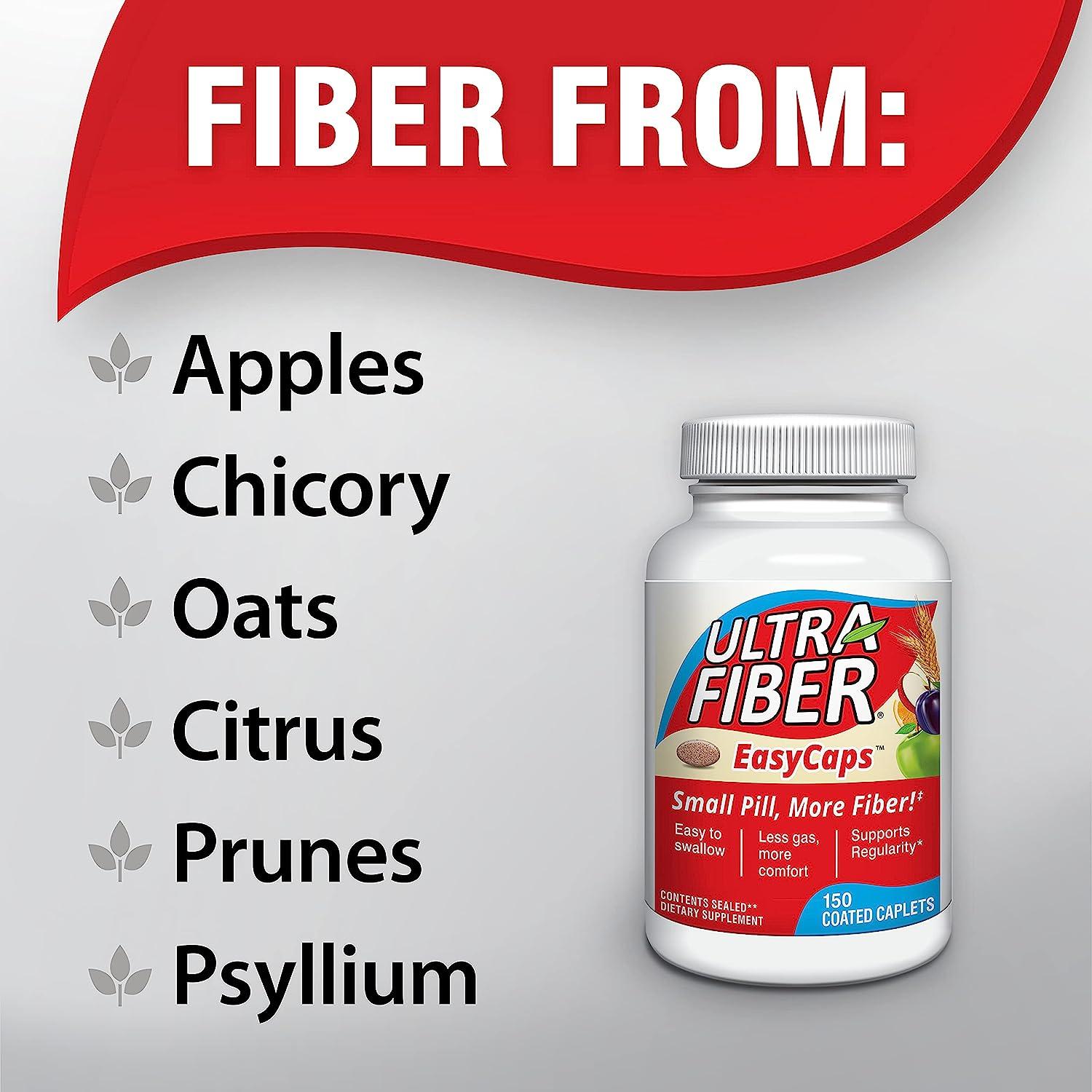 Ultra-Fiber Caplets - High Fiber Support for Regularity - 150ct | Buy ...