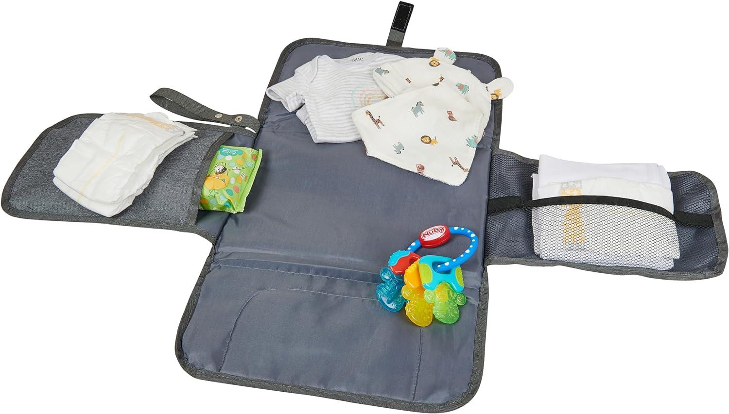 Portable Grey Changing Mat - Waterproof & Travel-Friendly | Buy Now ...