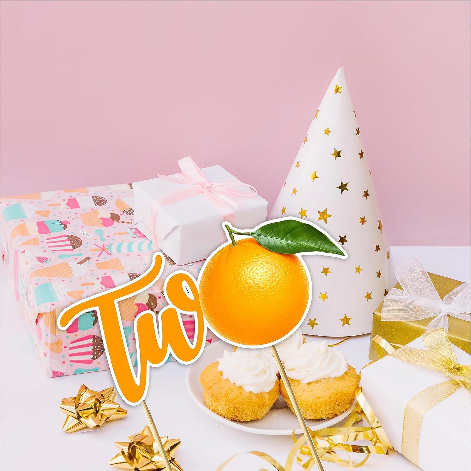 Seyal Orange Two Cake Topper | Buy Now with Express International ...