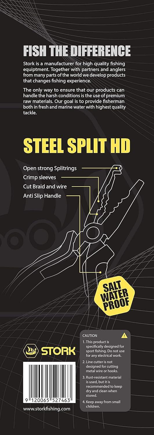 Stork Steel Split HD Snap Ring Pliers - Extra Strong Design for ...