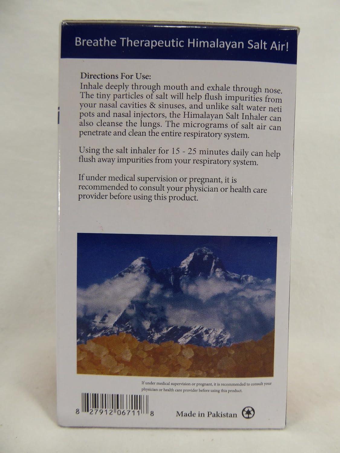 Life of Balance Himalayan Crystal Salt Inhaler - Natural Respiratory ...