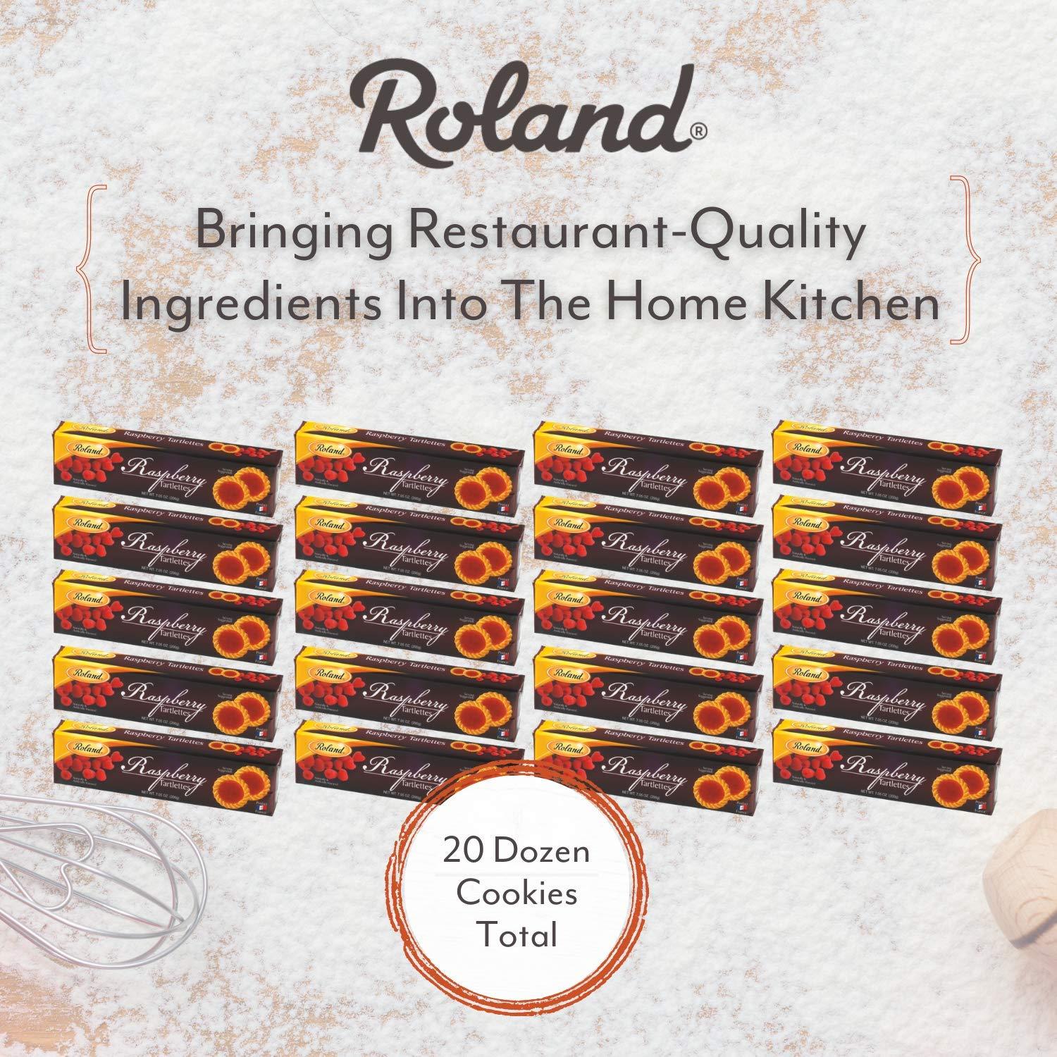 Roland Foods Raspberry Tartlette Cookies - Specialty Imported, 7.05 oz ...