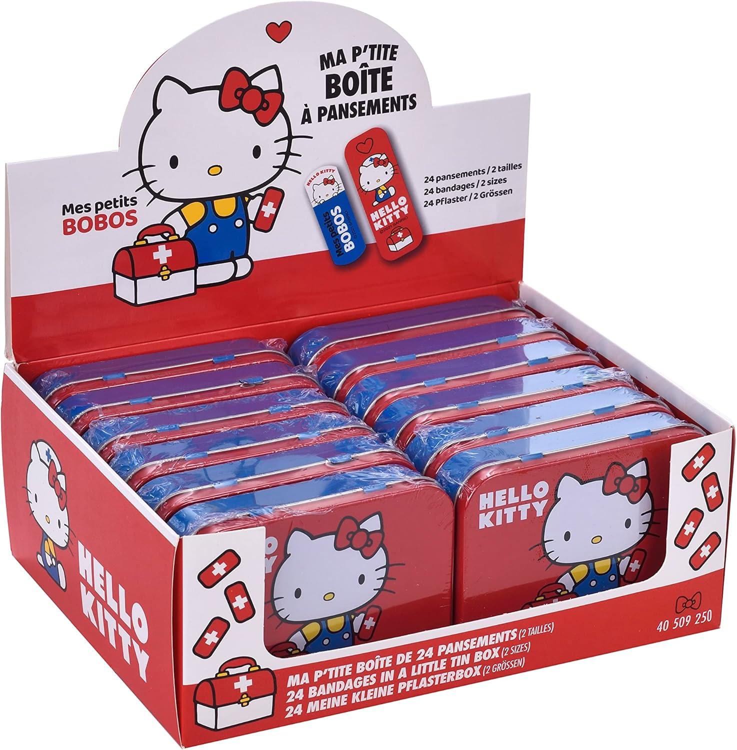 Hello Kitty Children's Metal Storage Box - 24 Plaster Design | Perfect ...