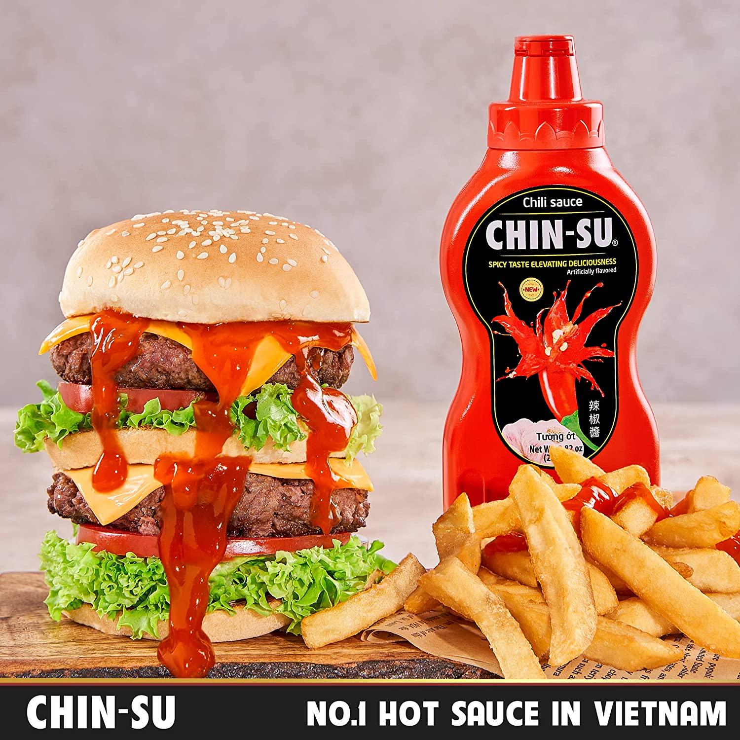 Vietnamese CHIN-SU Sweet Sriracha Chili Sauce Gift Set - 8.82oz Pack ...