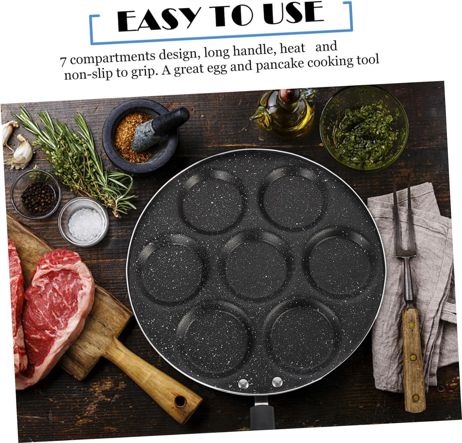 Zerodeko 1pc 7 Baking Pans Flat Skillet Non Stick Fry Pan Nonstick ...