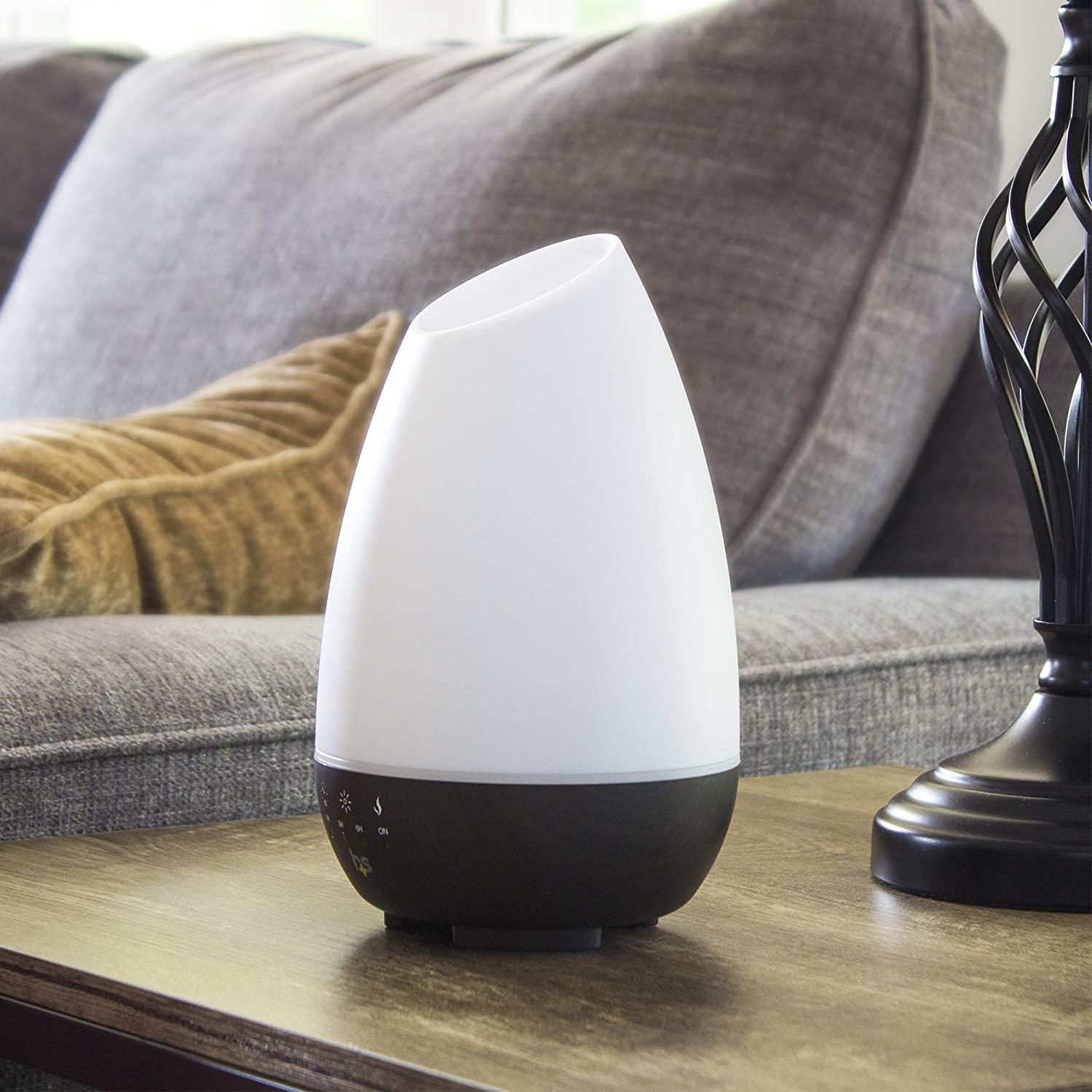 HealthSmart 500ML Essential Oil Diffuser & Cool Mist Humidifier with ...