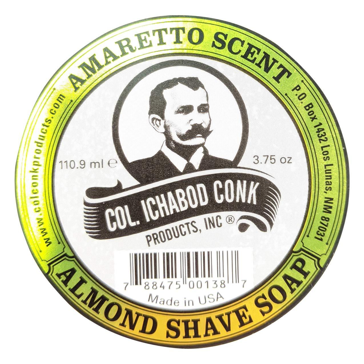 Col. Conk Almond Shaving Soap 3.75 oz - Premium Large Size | Buy Now ...