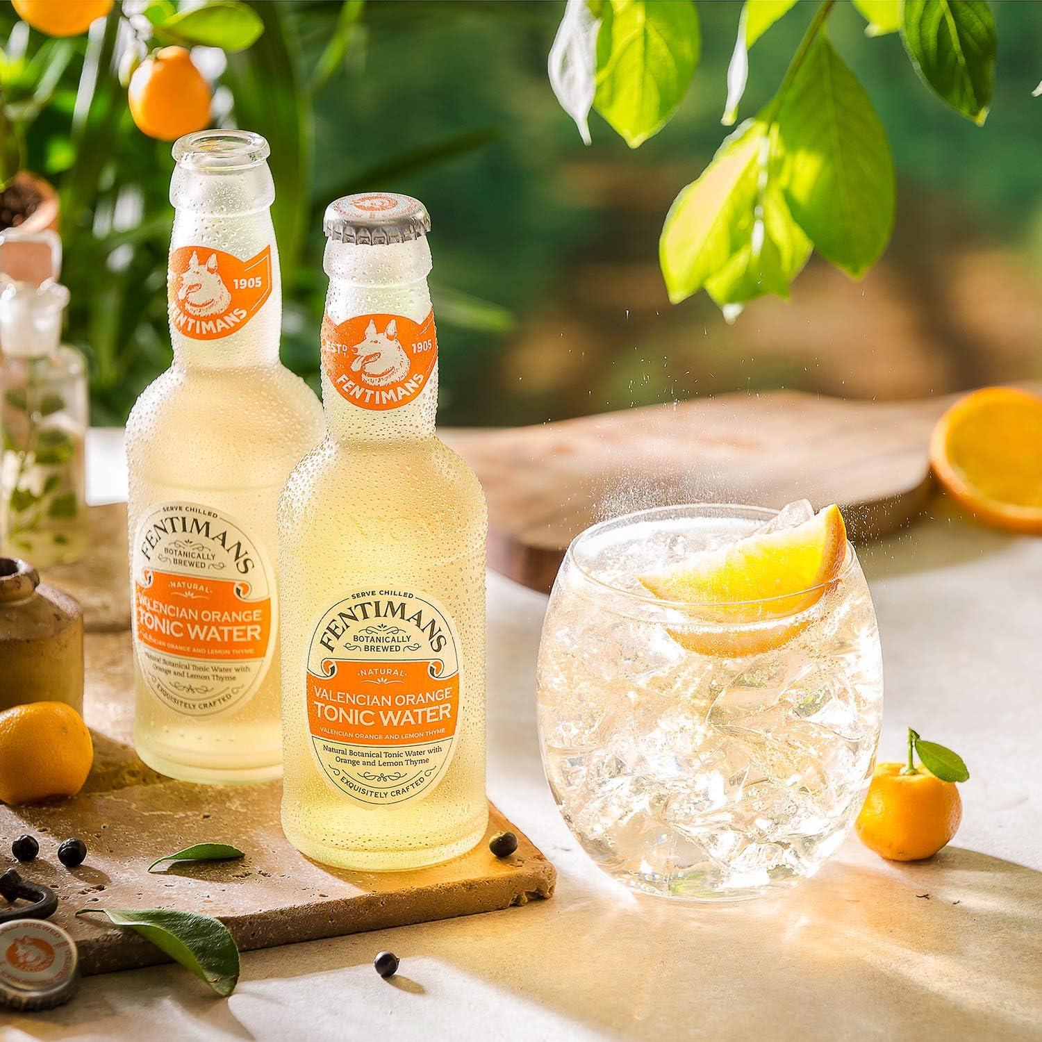 Fentimans Valencian Orange Tonic Water 200ml - Pack of 4 Bottles | Buy ...