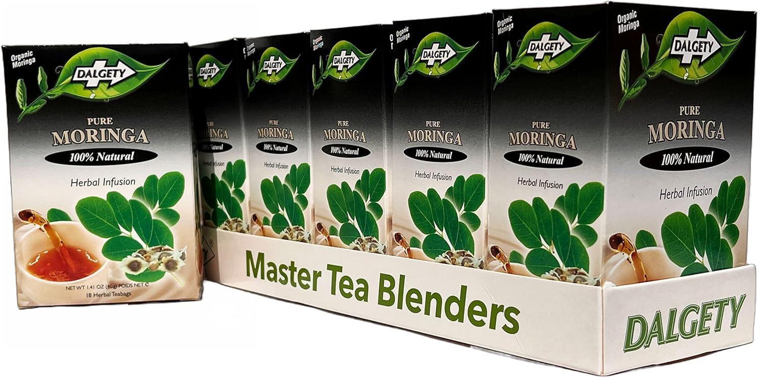 Dalgety Pure Moringa Herbal Infusion Cartons 100% Natural Caffeine Free ...