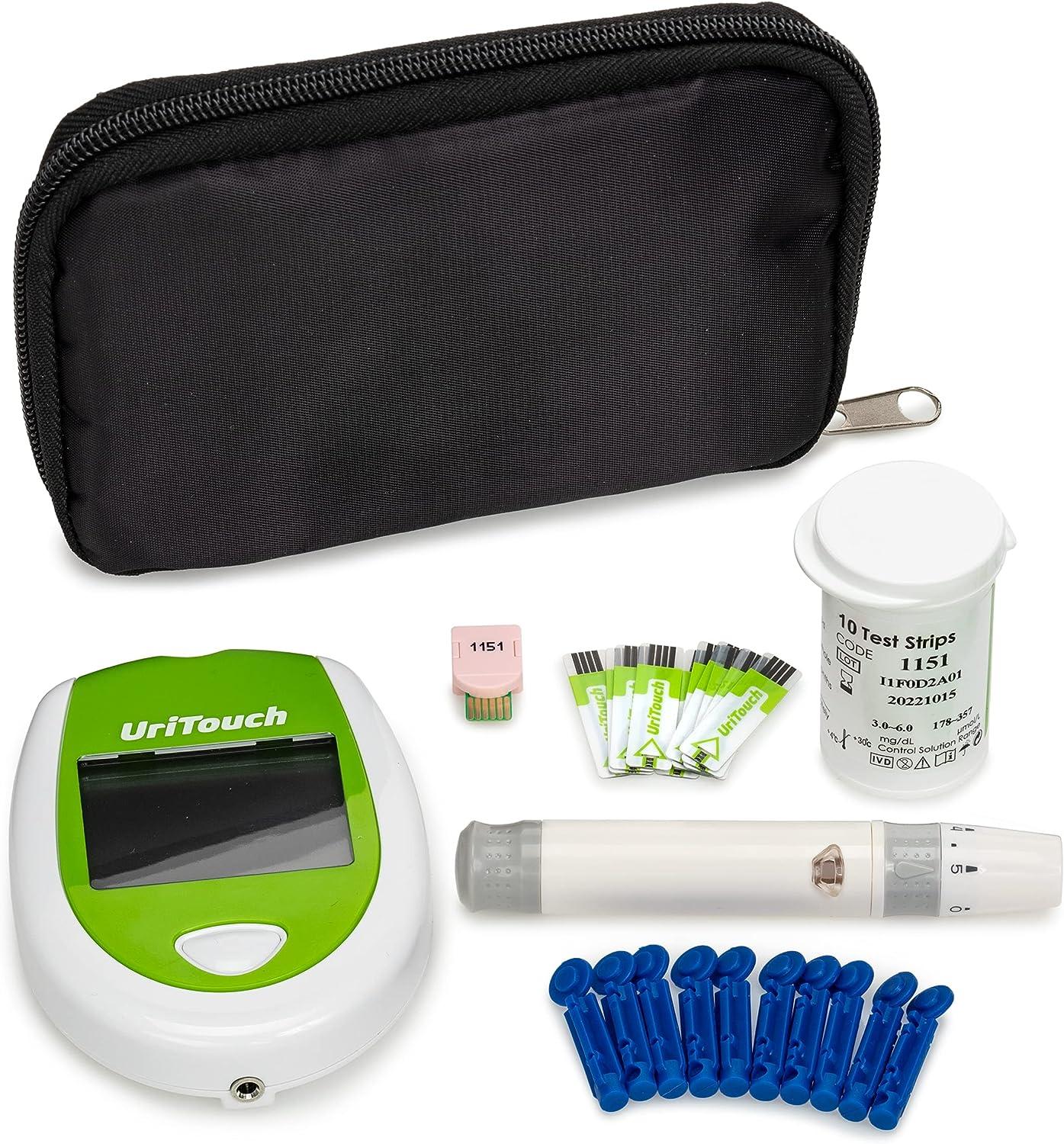 UriTouch Blood Uric Acid Monitoring System - Easy and Accurate Testing ...