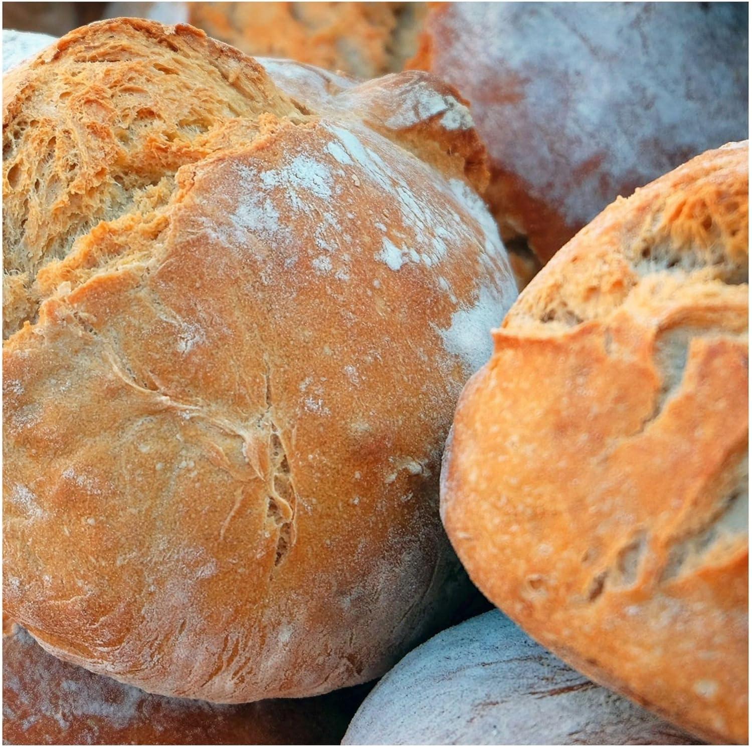 Active Dried Yeast and Linen Bread Bag Bundle Containing Organic ...