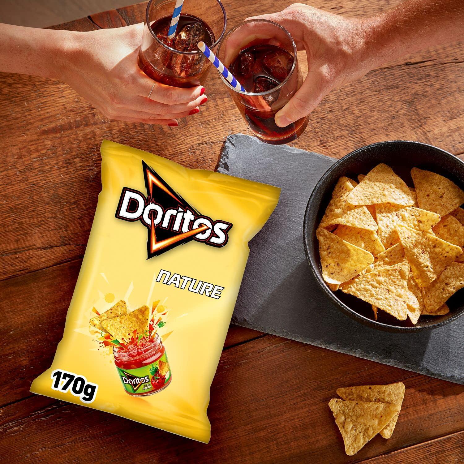 Doritos Tortillas Corn Chips Natural Flavor Pack of 170 g | Buy Now ...