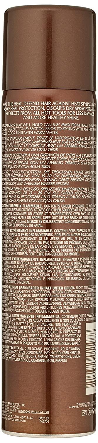 Oscar Blandi Pronto Dry Heat Protect Spray 4 oz - Heat Protection for Hair