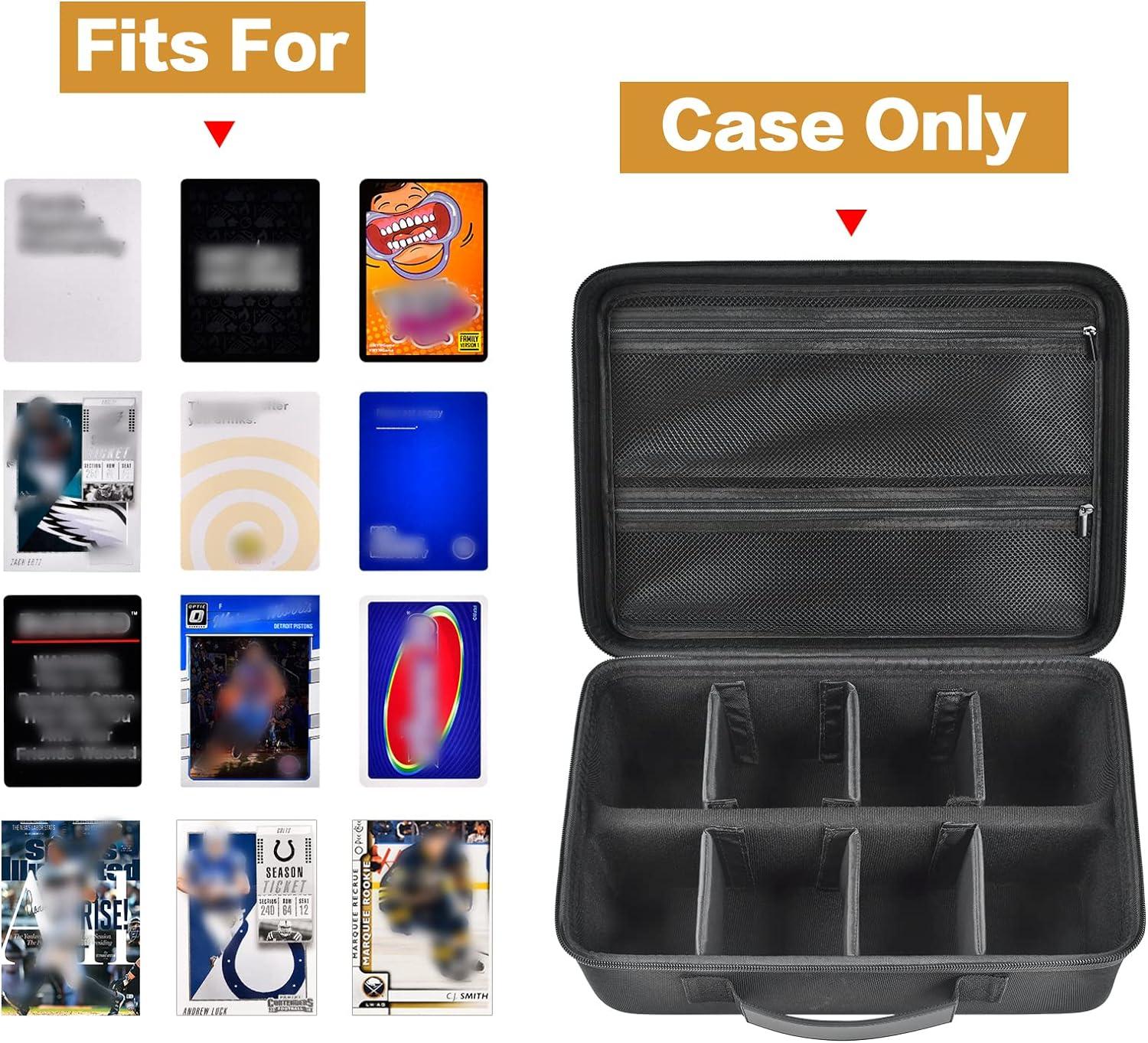 Trading Card Case Storage Box for 2700+ Cards - Deck Boxes for All ...
