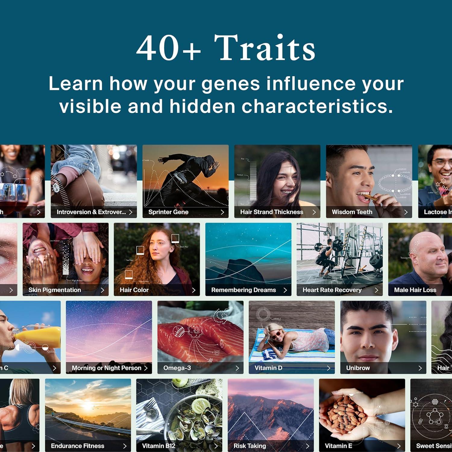 AncestryDNA + Traits Test | Genetic Ethnicity & Traits Testing Kit ...