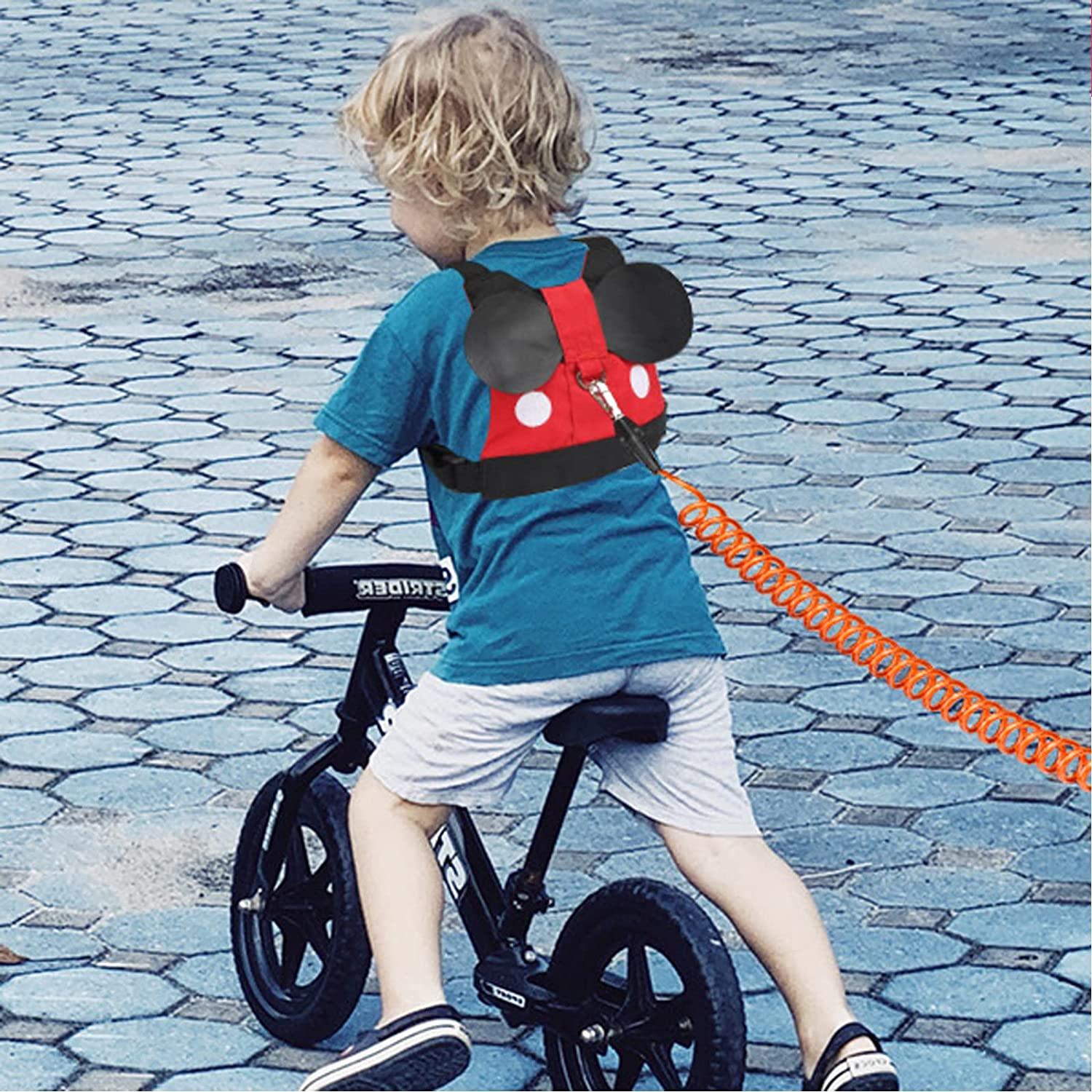 Accmor Toddler Leash Harness + Anti-Lost Wrist Link for Boys 1-5 Years ...