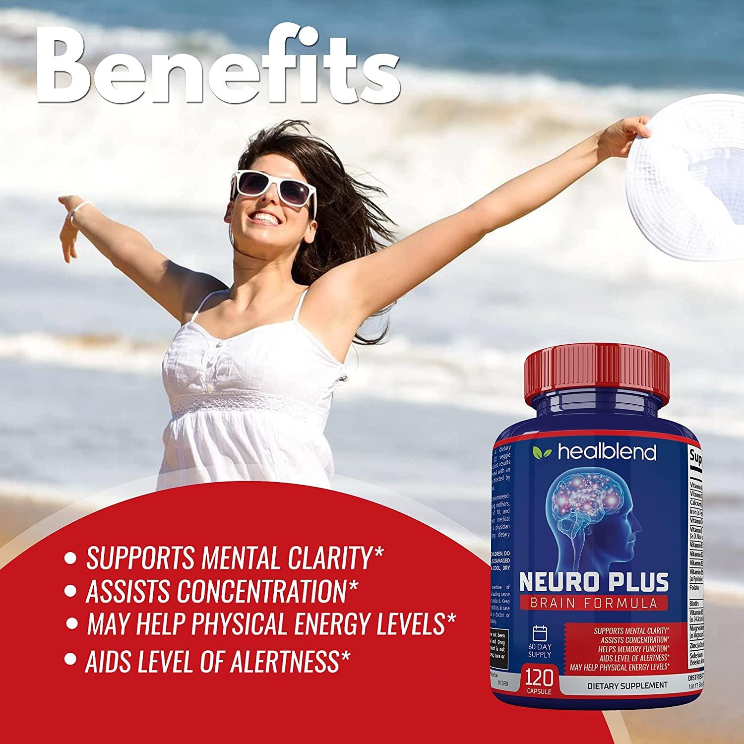 Neuro Plus Brain & Focus Formula - Enhance Mental Clarity & Energy ...