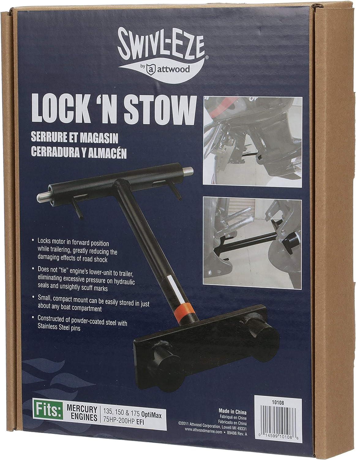Attwood 10108 Lock N Stow for Mercury 135-150-175 OptiMax & 75-200HP ...