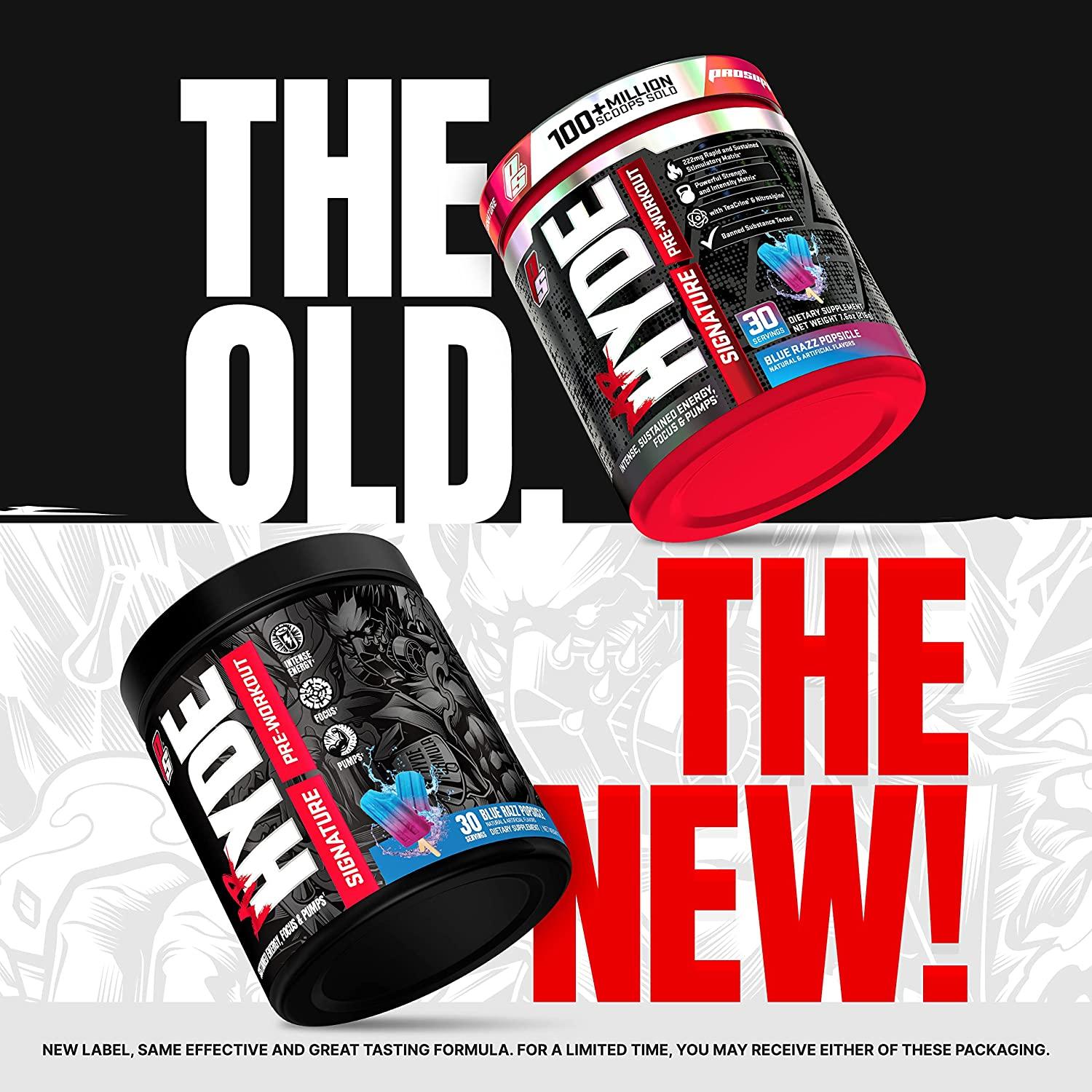 ProSupps Mr. Hyde Signature Pre Workout Blue Razz - Energy & Focus ...