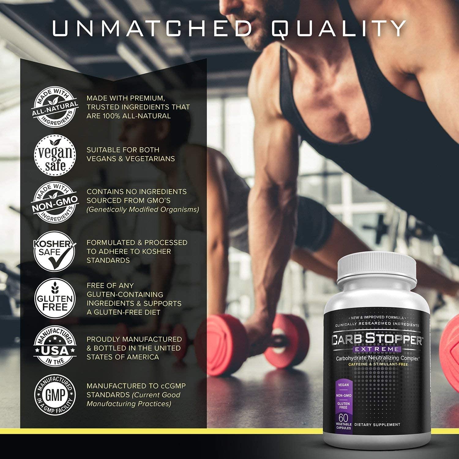 Carb Stopper Extreme (3 Bottles) | Maximum Strength Starch Neutralizer ...