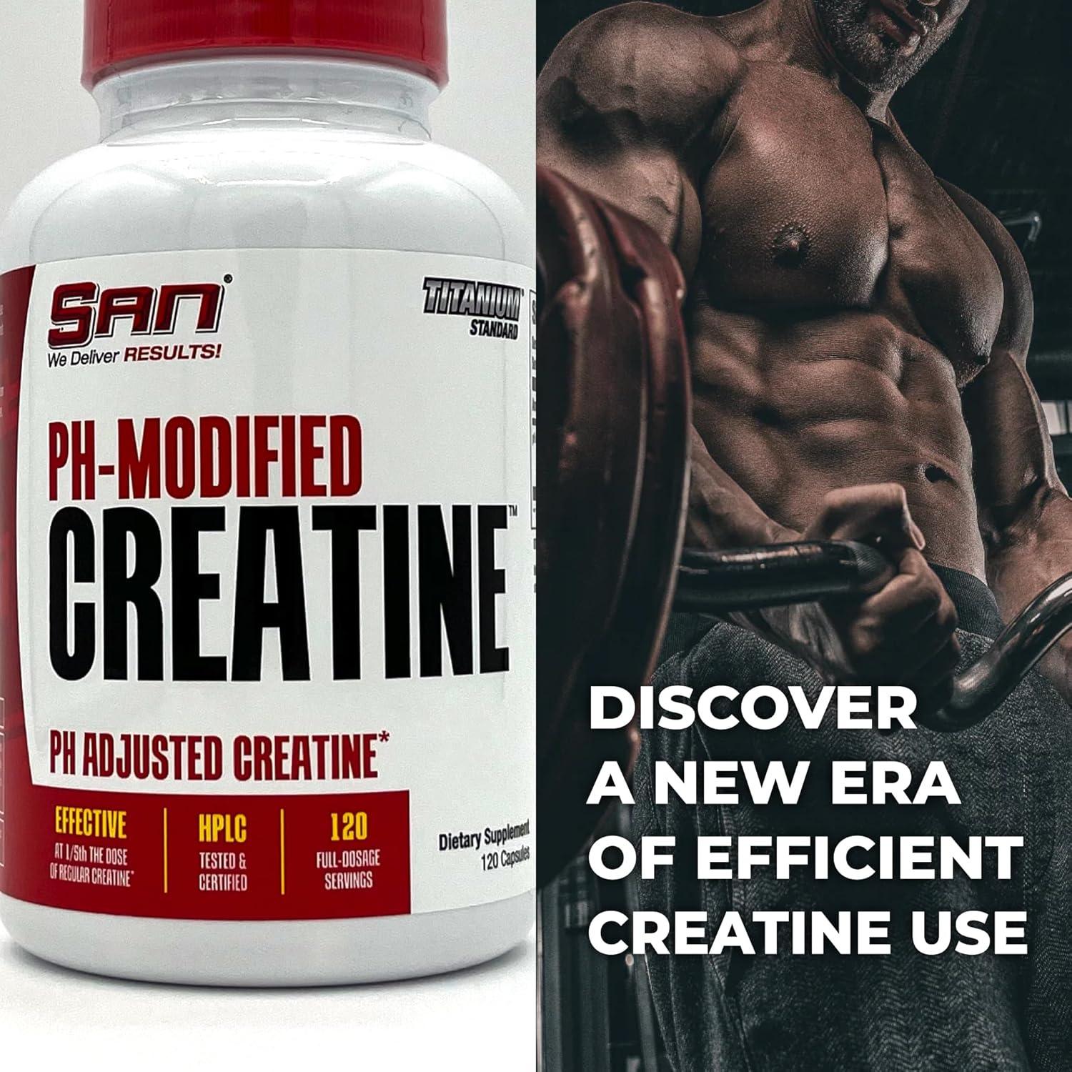 Buy SAN Nutrition PH Modified Creatine - Buffered Formula for Enhanced ...