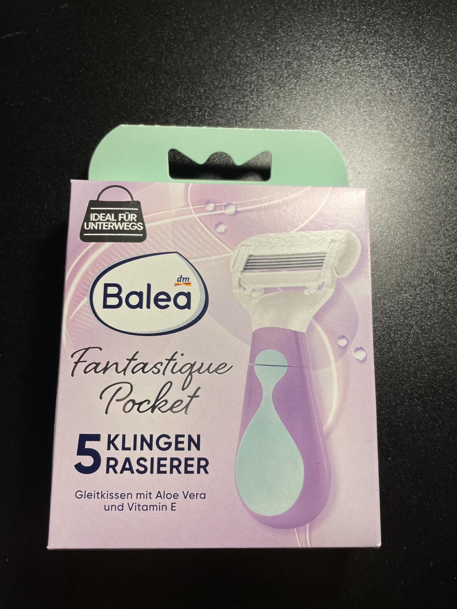 Balea Razor Fantastique Pocket 5 Blade Precision Razor for Smooth ...