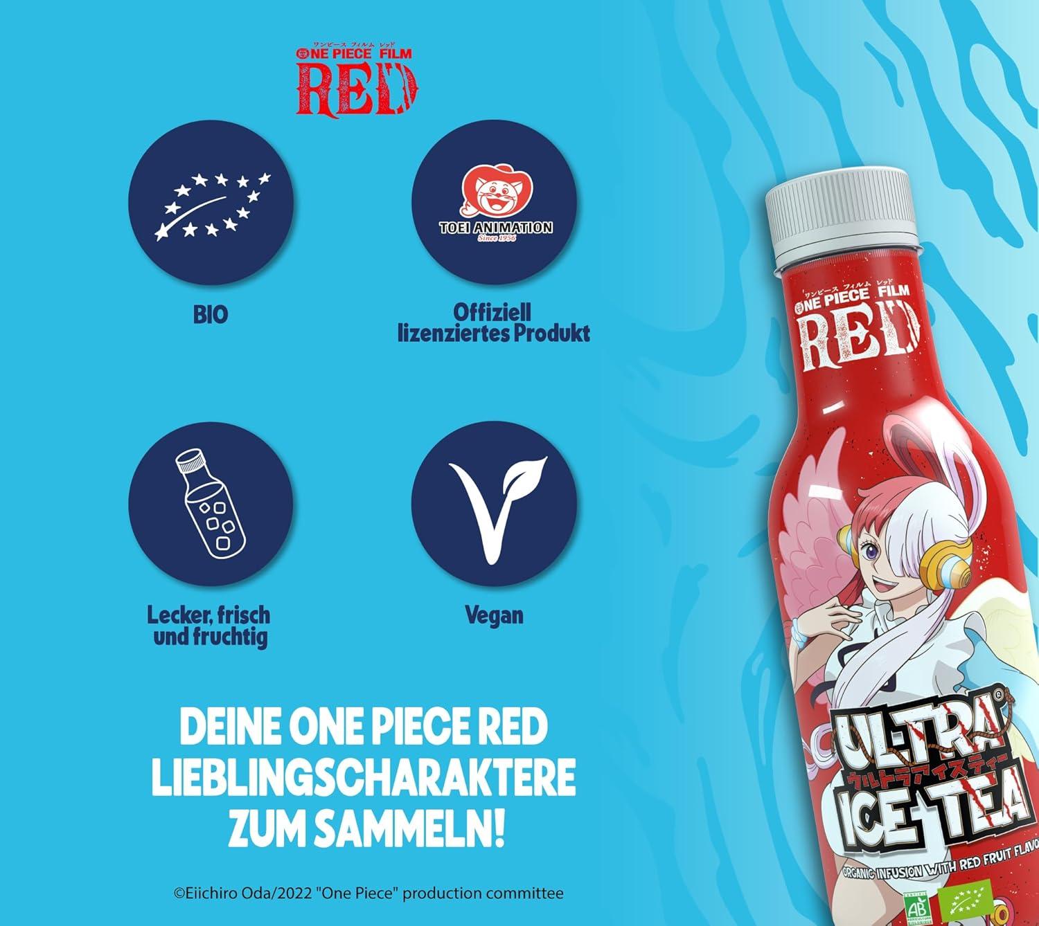 Ultra Ice Tea Bio Iced Tea - Vegan Fruity Hibiscus Tea with Uta ...