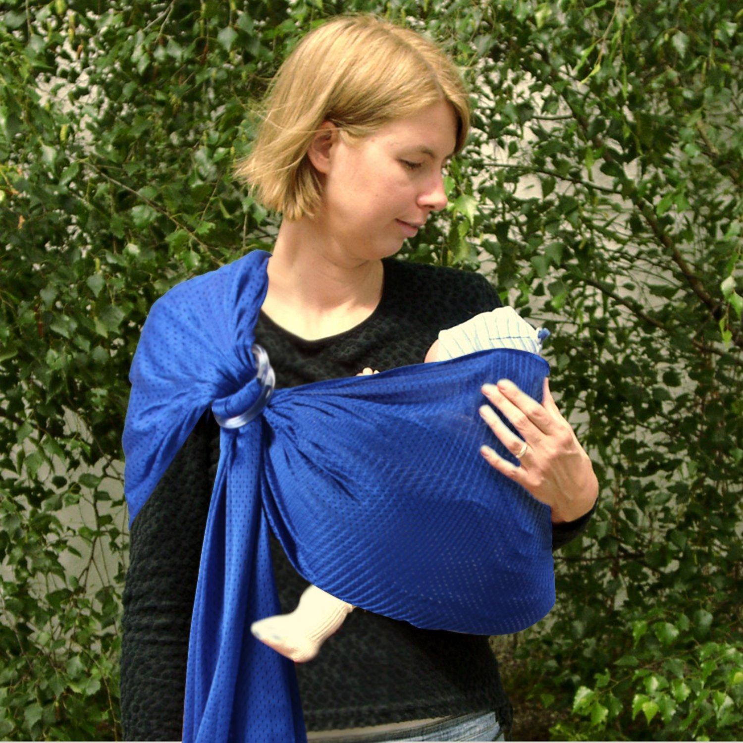 Summer Pool Water Sling Baby Wrap Carrier - Adjustable Mesh Breathable ...