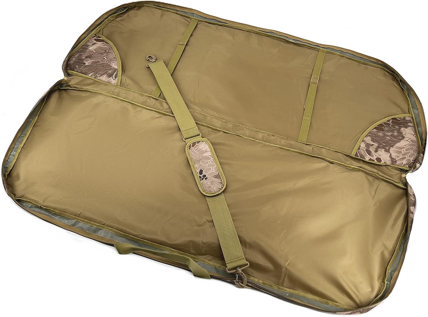 Silfrae Soft Compound Bow Case - Camo Brown, Large Size | Bow Carry Bag ...