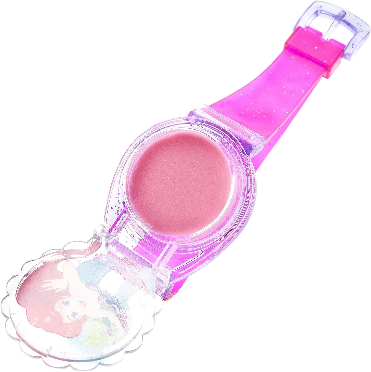 Disney Princess Sparkle Lip Gloss Watch - Strawberry Flavored Lip Balm ...