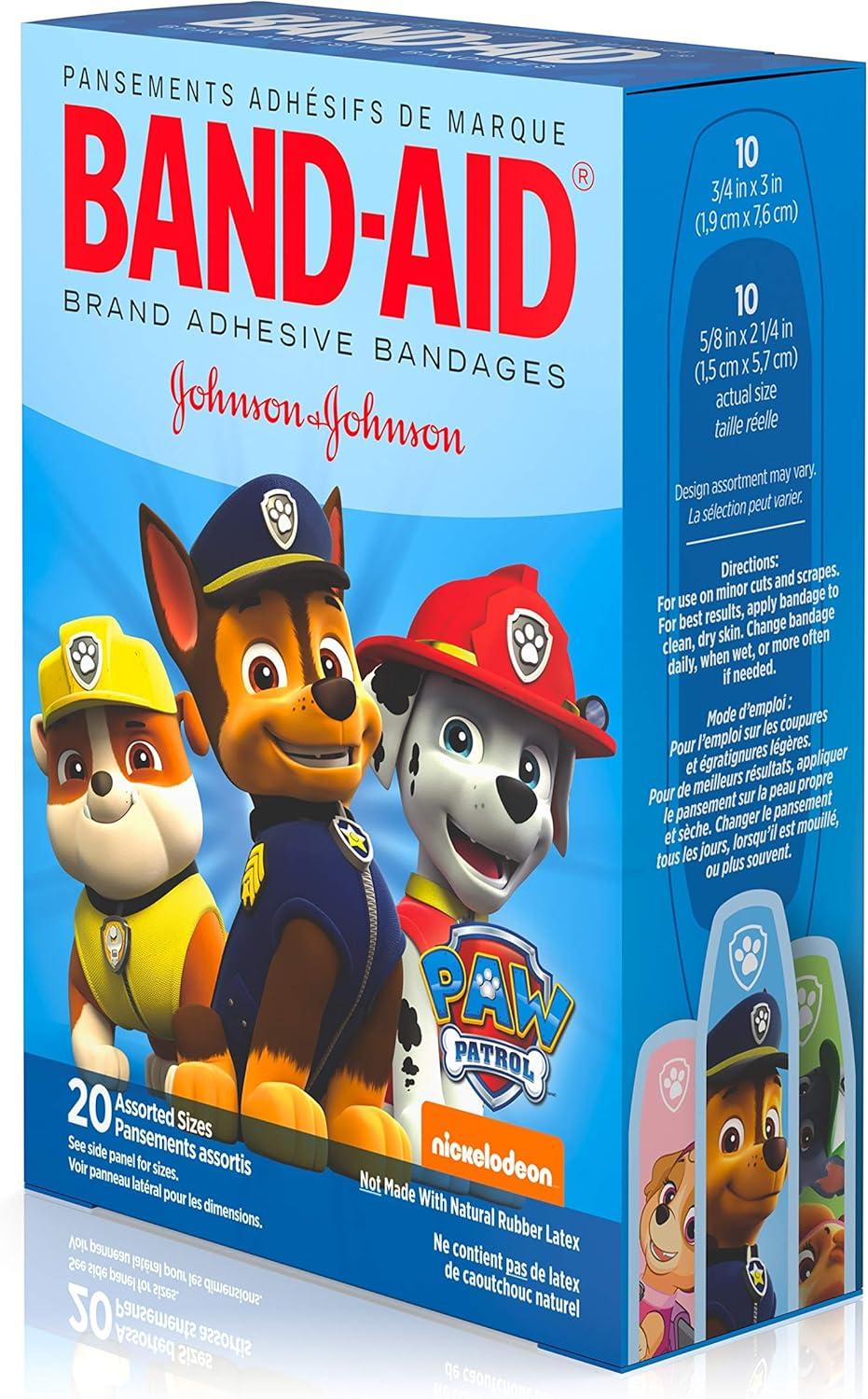 Buy Band-Aid Adhesive Bandages for Kids & Toddlers | Nickelodeon PAW ...
