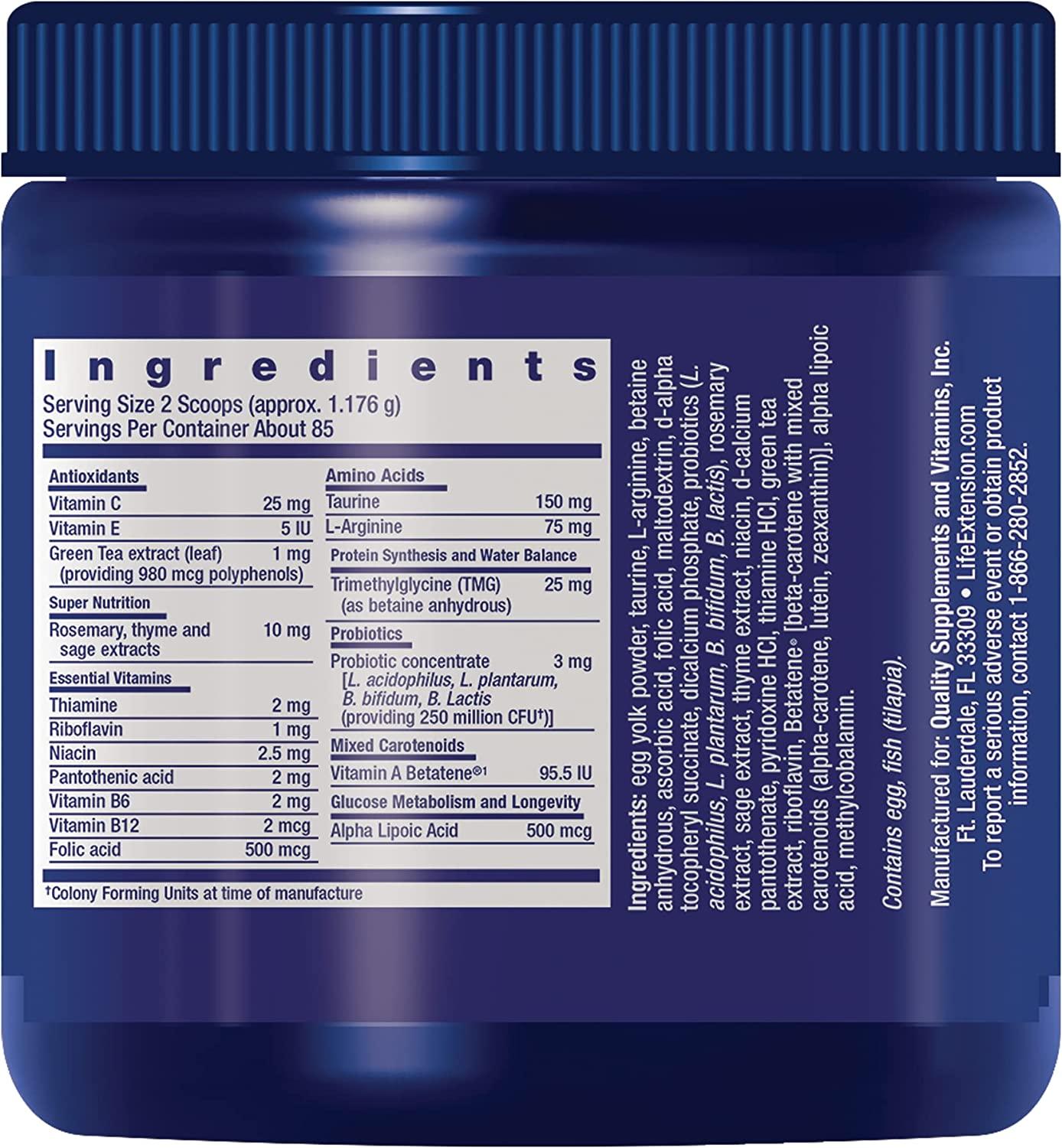 Life Extension Cat Mix - Heart, Kidney & Pancreatic Support + Gut ...