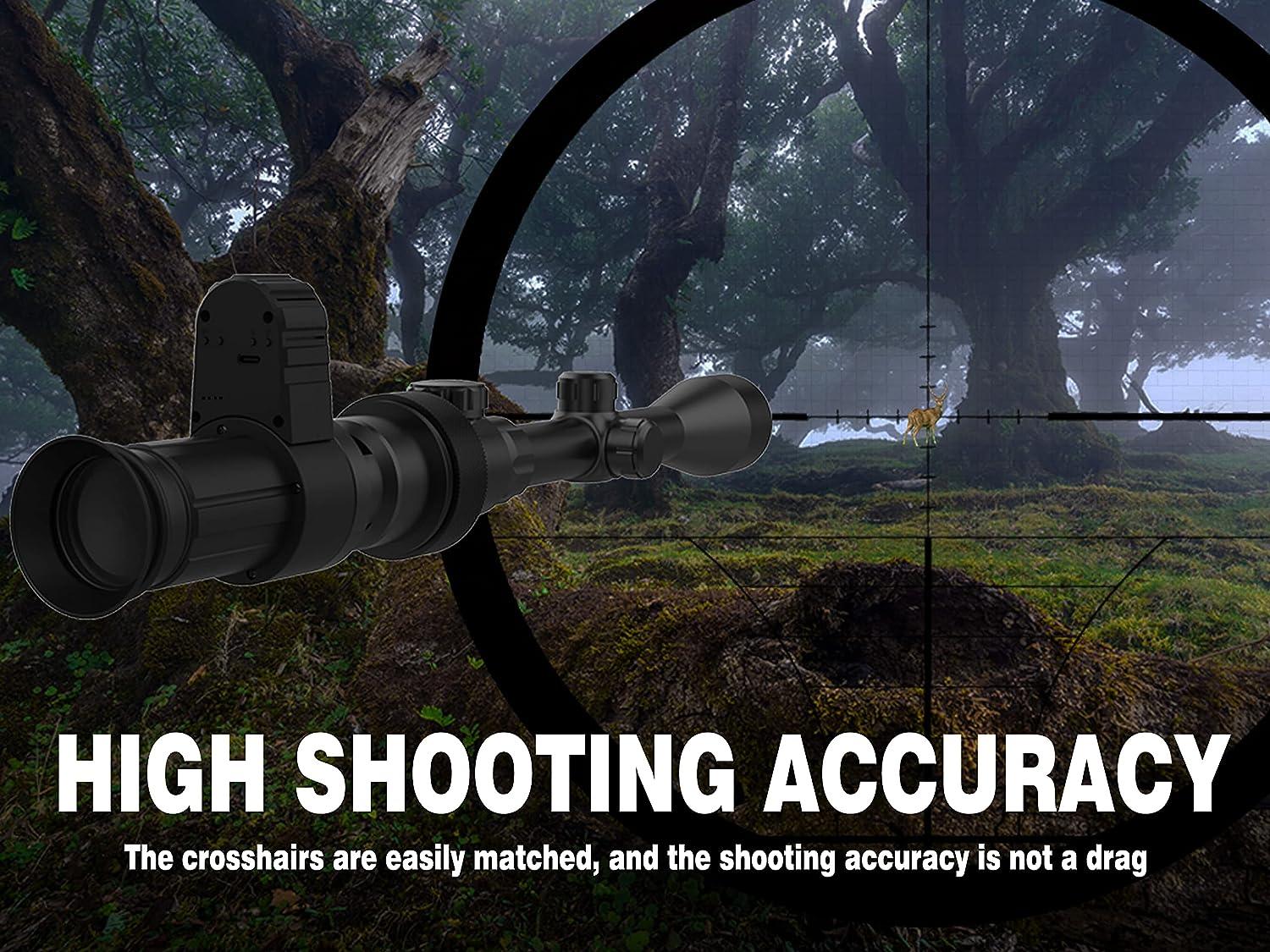Digital Night Vision Rifle Scope 1.54 inch Screen Optical Aiming ...
