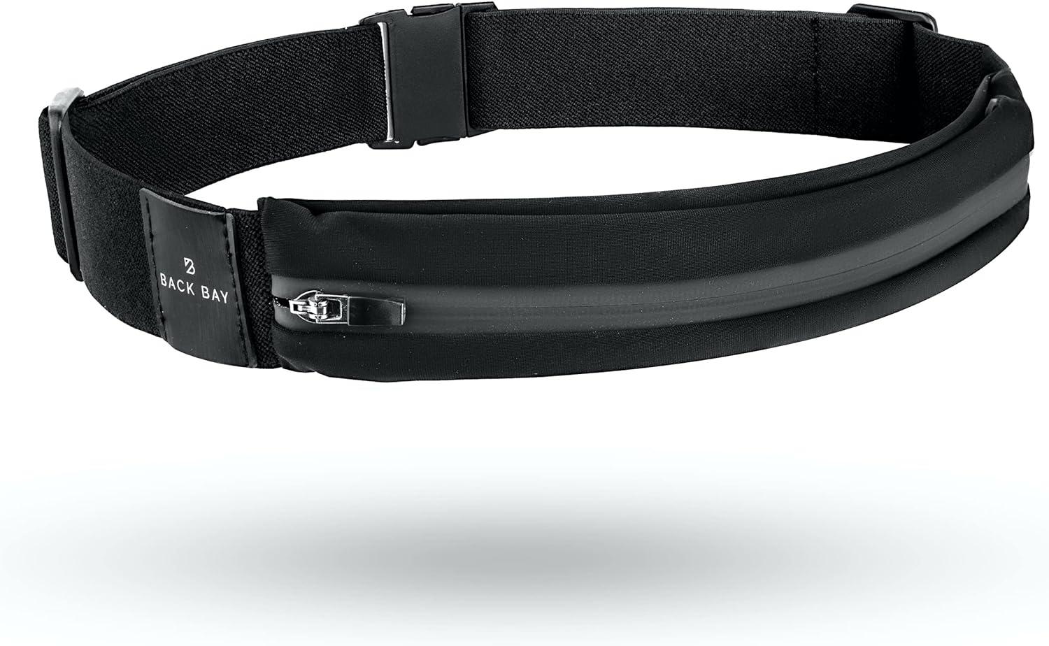 Unisex Slim Running Belt for All Phones - Black | Lightweight Waist ...