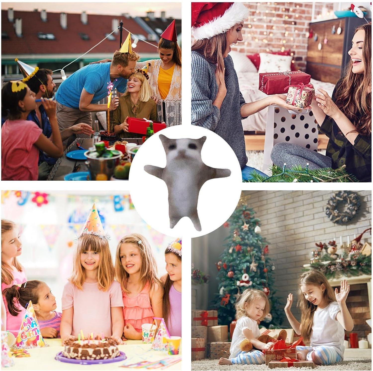 Happy Cat Plush Toy - Interactive Sound Cat Plush Stuffed Animal - Soft ...