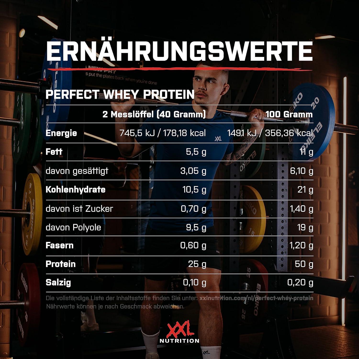 Buy XXL Nutrition Perfect Whey Protein Powder - 100% Pure Concentration ...