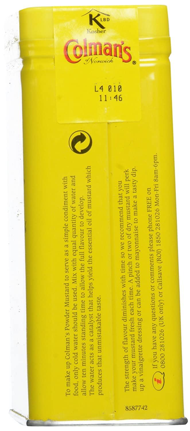 Colman's Dry Mustard 4 oz - Authentic Mustard Seasoning (1 Pack) | Buy ...