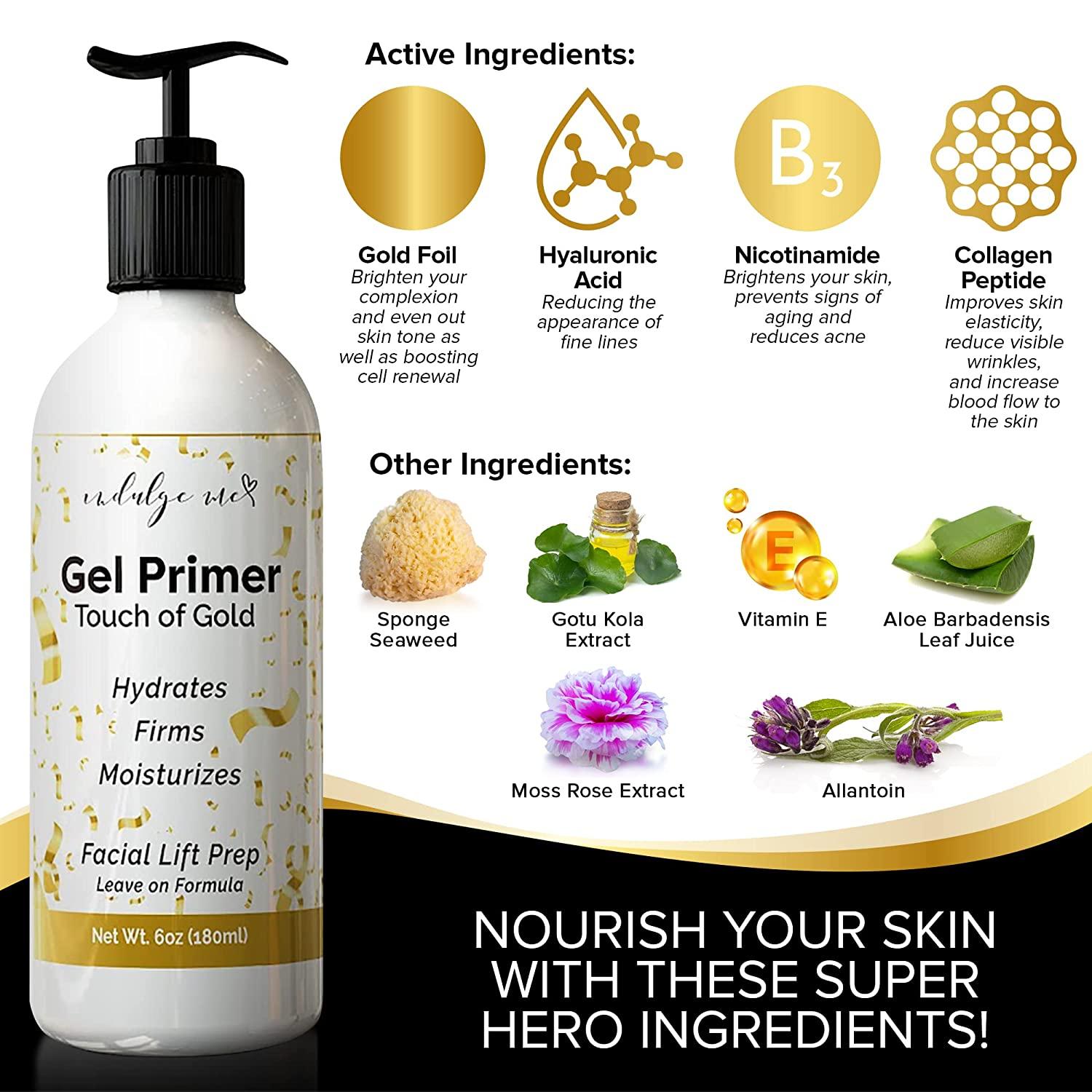 Conductive Gel Primer with Hyaluronic Acid, Collagen Peptide ...