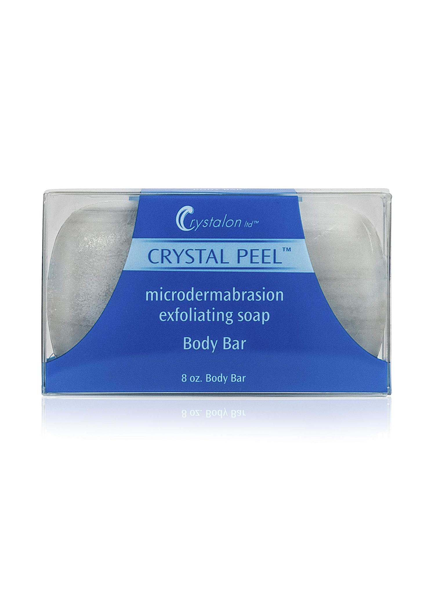 Crystal Peel Microdermabrasion Exfoliating Soap Body Bar 8 oz - Gentle ...