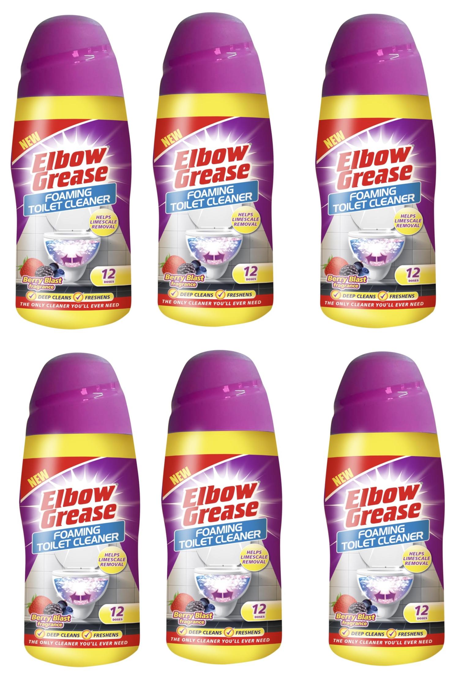 DEEP FRESH CLEAN: Foaming Toilet Cleaner - Berry Blast Fragrance (500g ...
