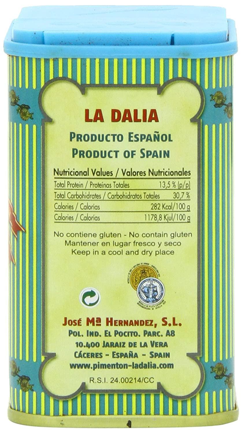 La Dalia Sweet Smoked Paprika 2.469 Oz - Authentic Spanish Spice | Buy ...