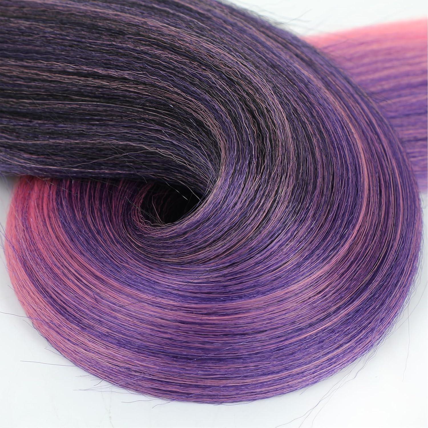 Xusuperb 30-Inch Pre-Stretched Braiding Hair Extensions - Ombre ...