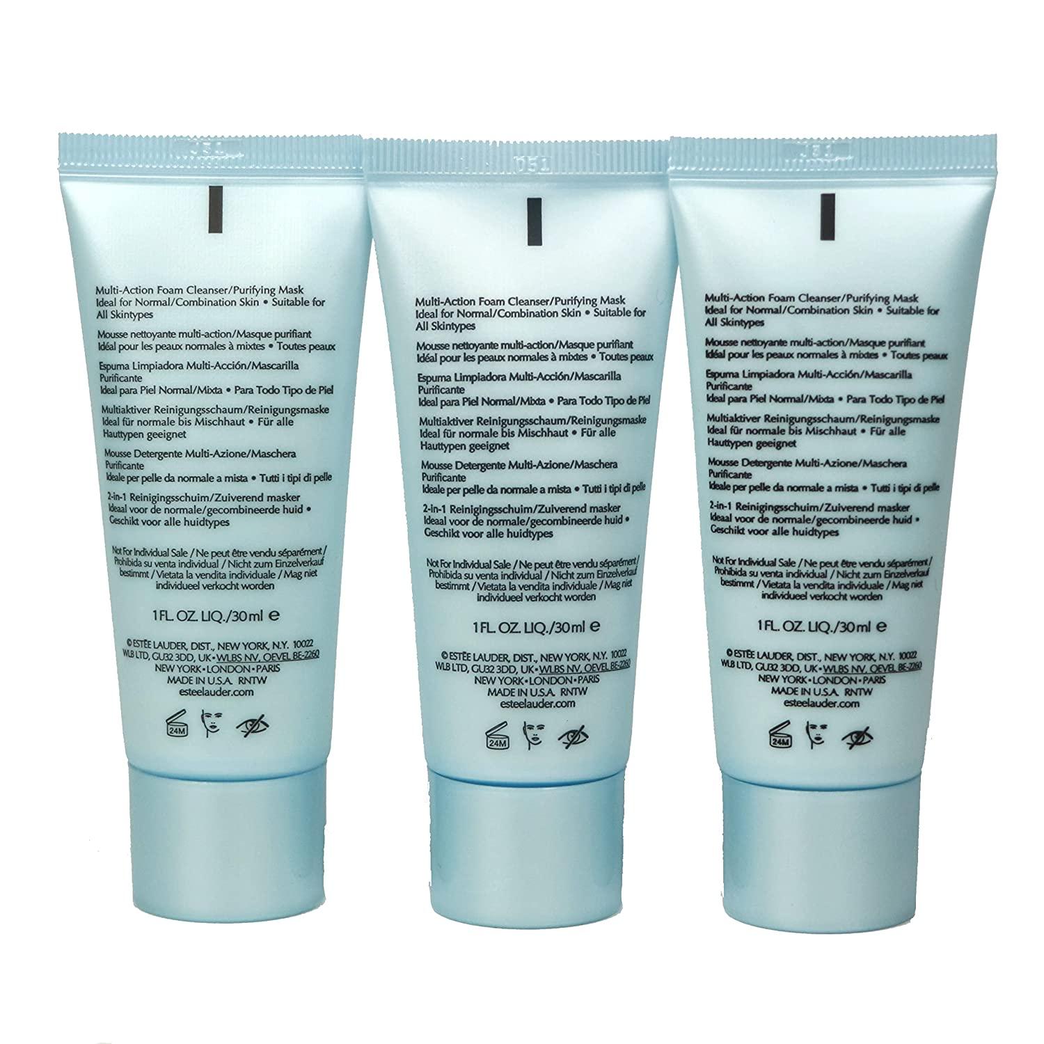 Estee Lauder Perfectly Clean Multi-Action Foam Cleanser/Purifying Mask ...