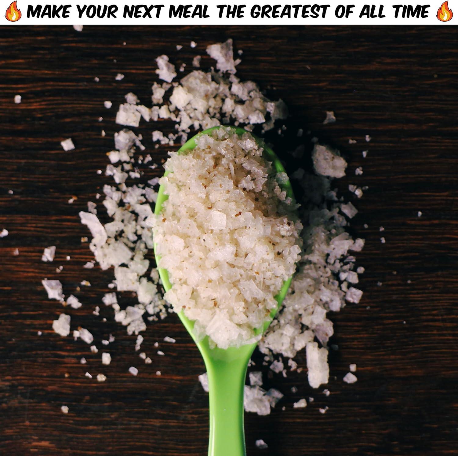 Celery Infused British Sea Salt Flakes - 100g Jar. Add depth and ...