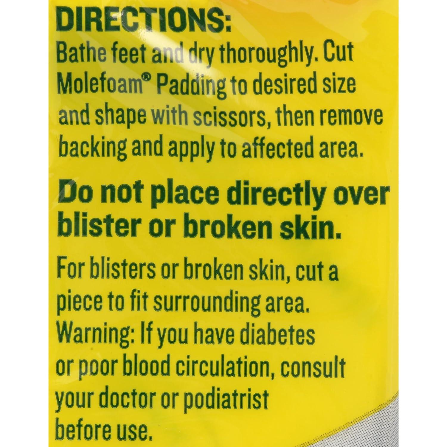 Dr. Scholl's Molefoam Padding Strips - Pack of 12 | Buy Now with ...