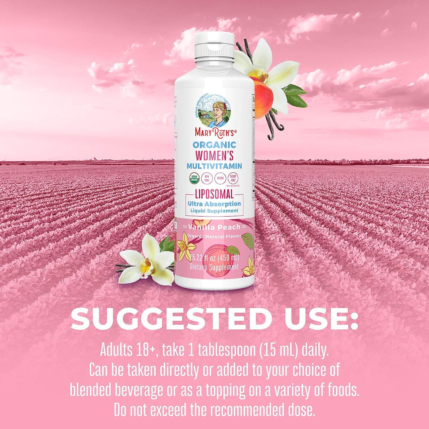MaryRuth's Organic Women's Liquid Multivitamin - Immune Support ...