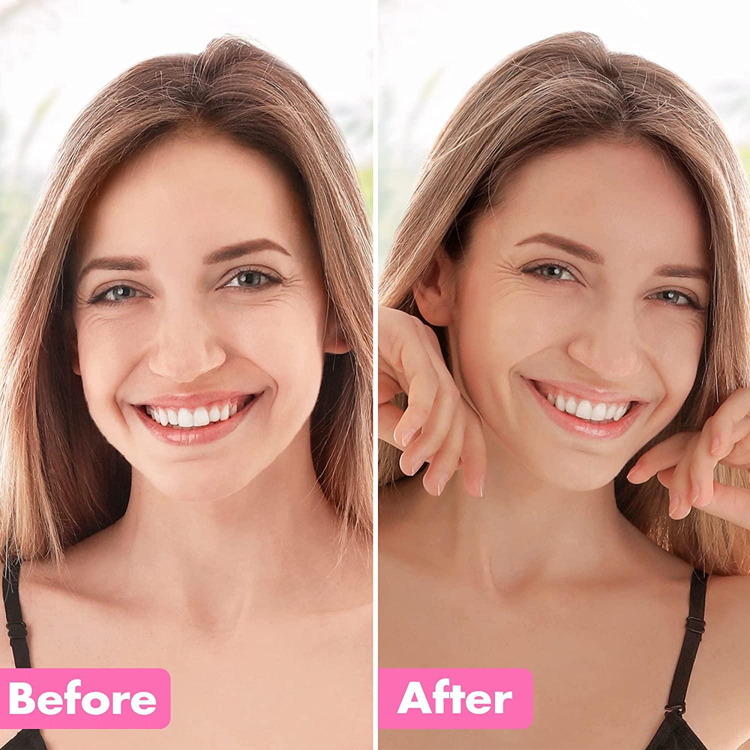 Face Self Tanner Serum 2 Fl Oz - Hyaluronic Acid Sunless Tanner for ...