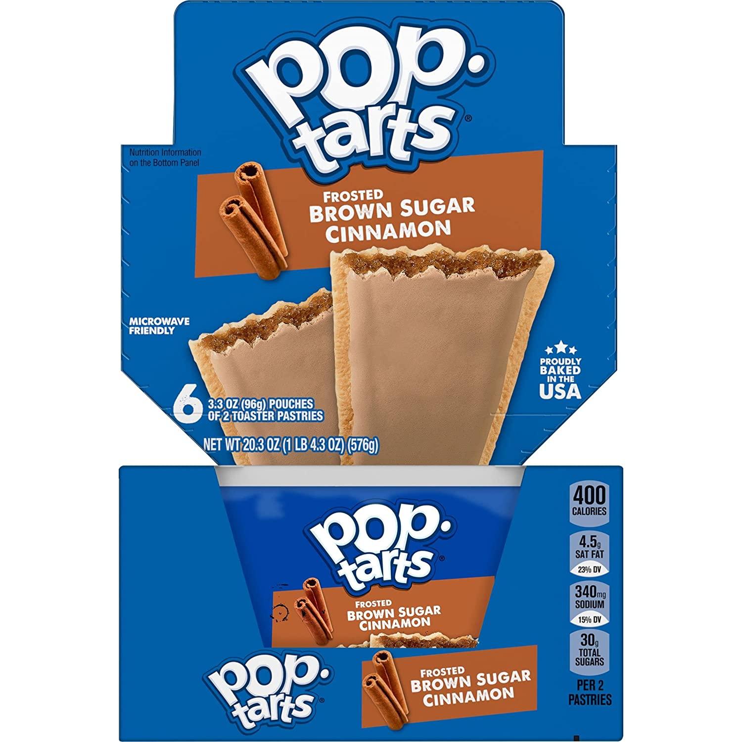 Pop-Tarts Frosted Brown Sugar Cinnamon 144ct - Breakfast Foods & Kids ...